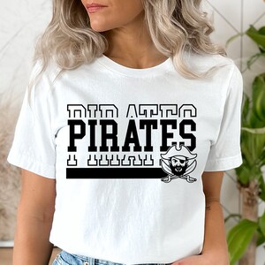 Pirates SVG PNG Pirates Mascot Svg Pirates Cheer Svg - Etsy