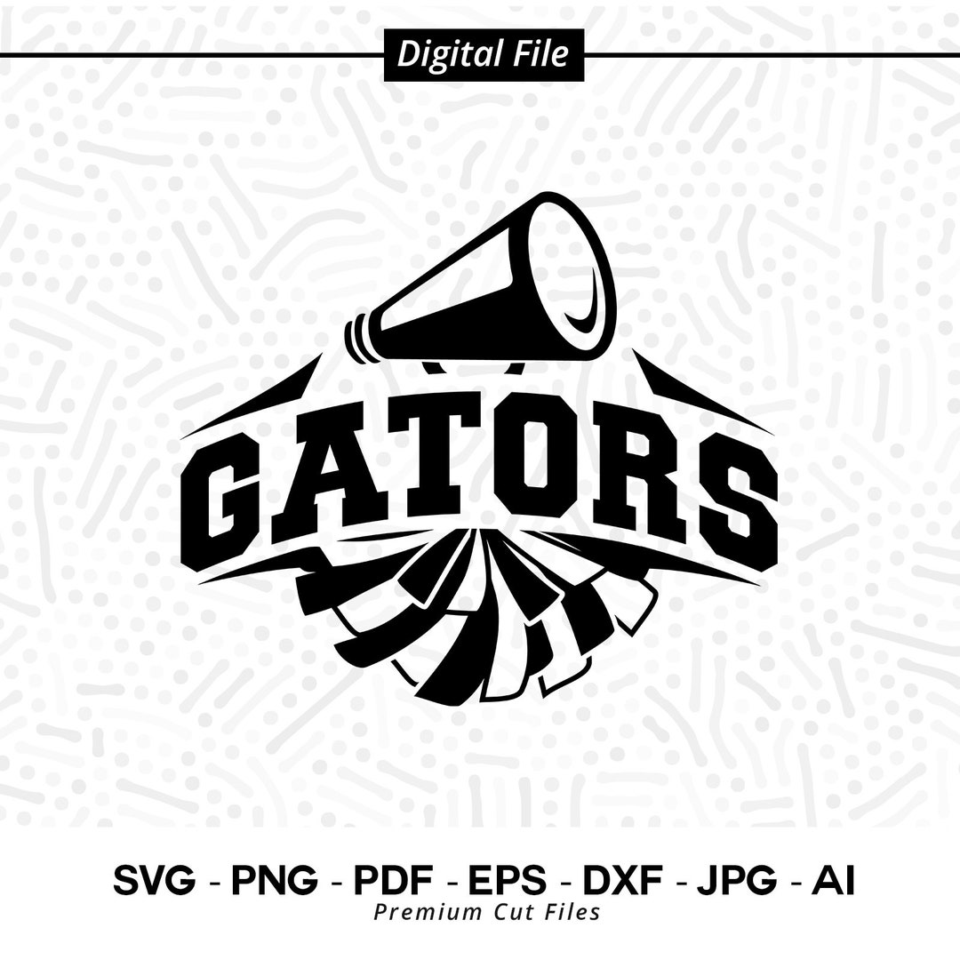 Gators Cheer SVG PNG, Gators Svg, Gator, Cheer Svg, Gators Vibes ...