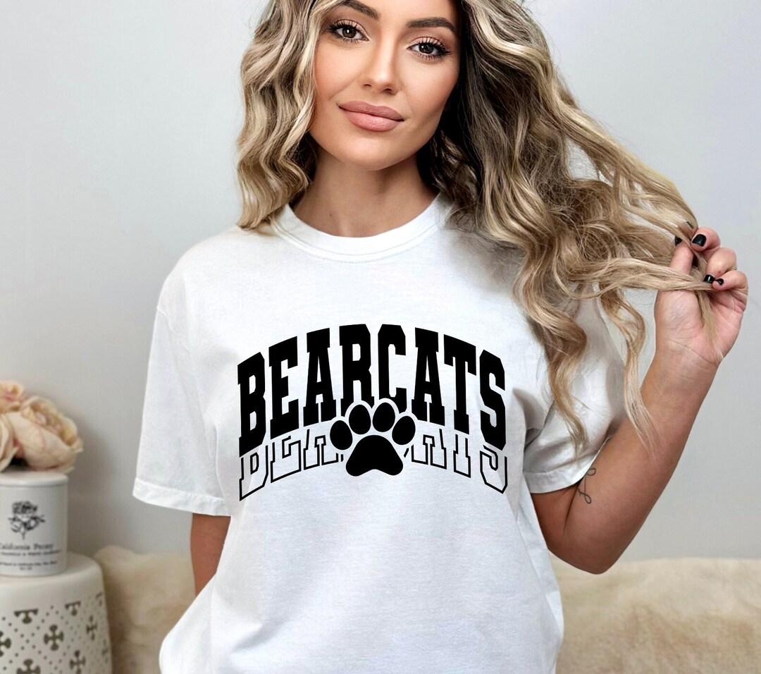 Bearcats SVG PNG Bearcats Paw Svg Bearcats Mascot Svg - Etsy
