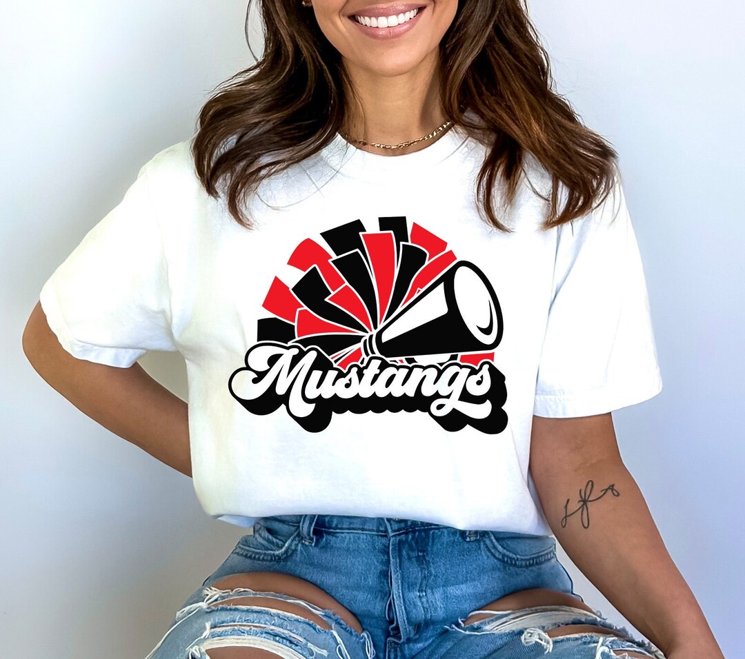 Mustangs Cheer SVG PNG Mustangs Mascot Svg Mustangs Svg - Etsy