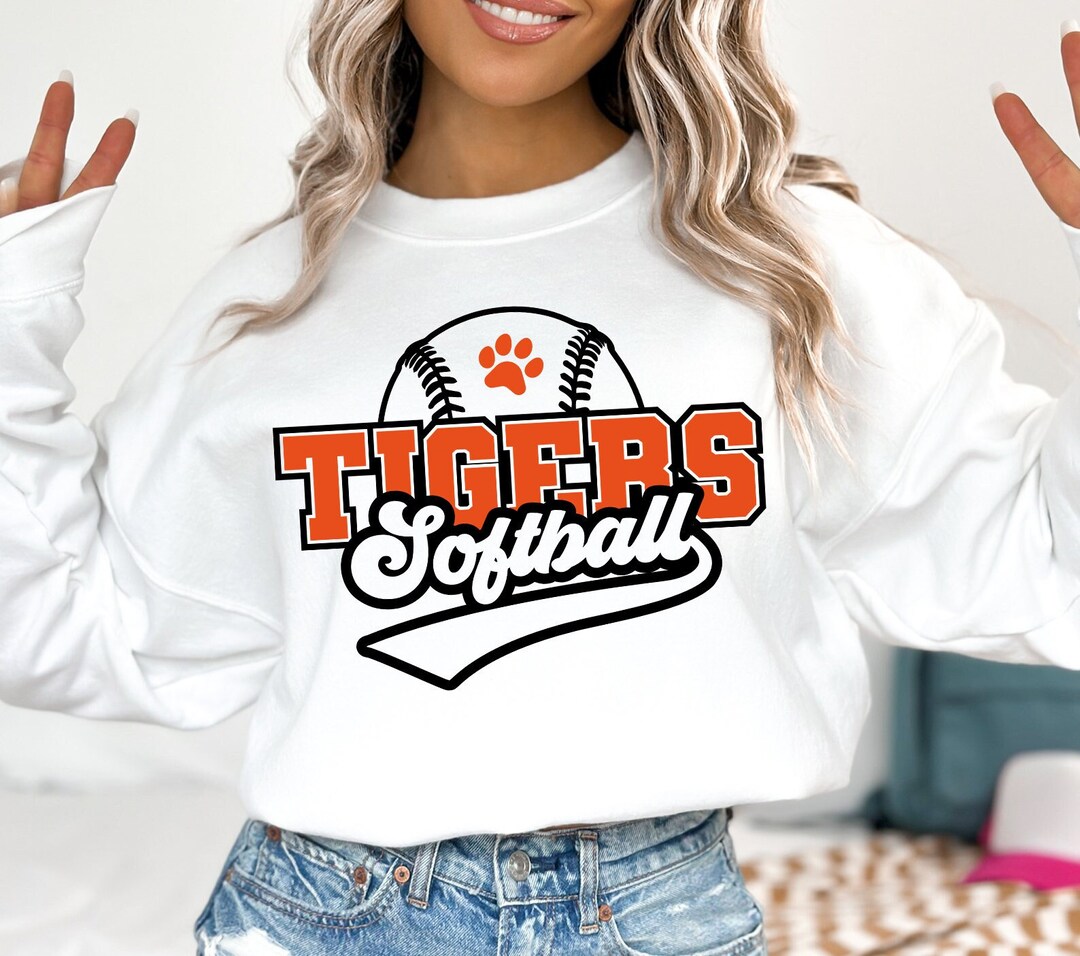 Tigers SVG PNG Tiger Svg Softball Svg Tiger Softball Svg - Etsy