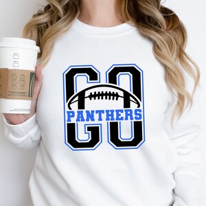 GO Panthers SVG, Panthers Mascot Svg, Panthers Svg, Panthers School ...