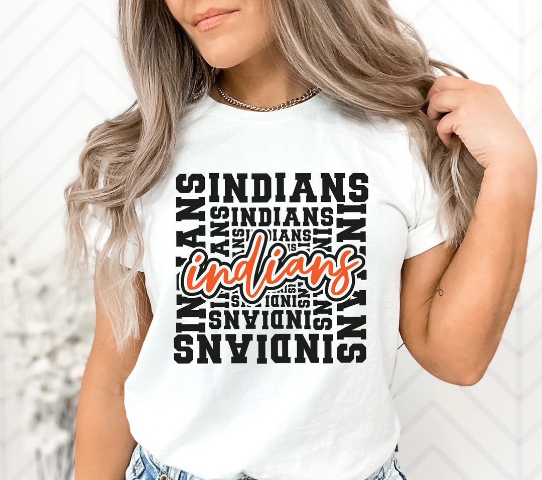 Indians SVG PNG Indians Mascot Svg Indians Cheer Svg - Etsy