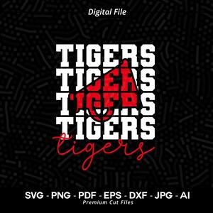 Tigers Cheer SVG PNG, Megaphone Design (digital Download) - Etsy