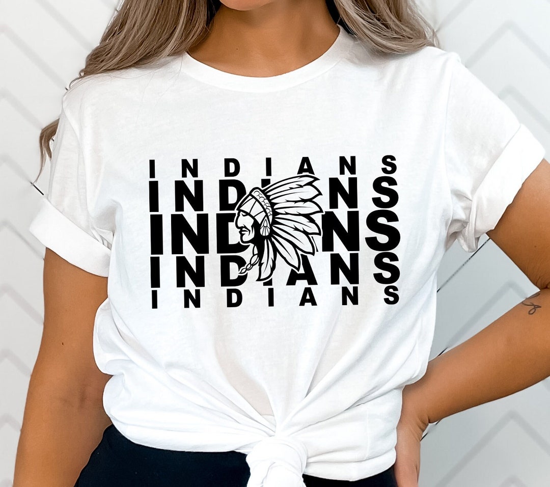 Indians SVG PNG Indians Face Svg Stacked Indians Svg - Etsy