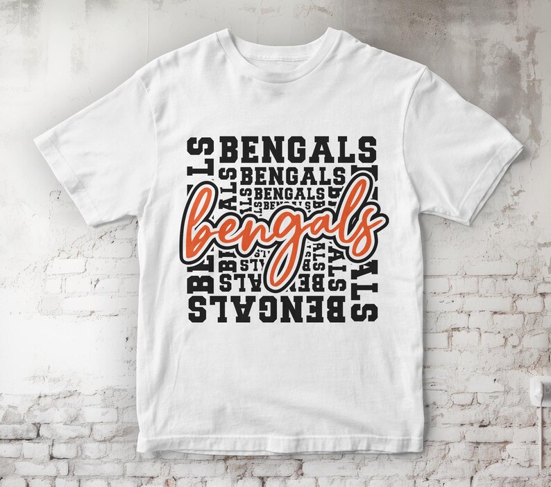 Bengals SVG PNG Bundle, School Spirit Typography (digital Download) - Etsy