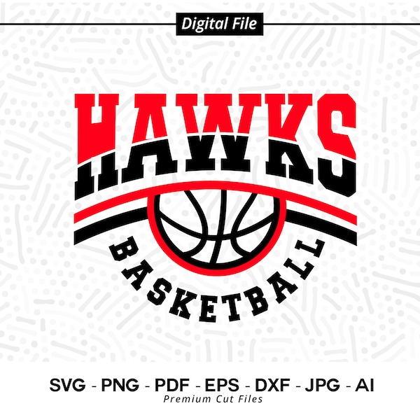 Hawks Basketball - Etsy