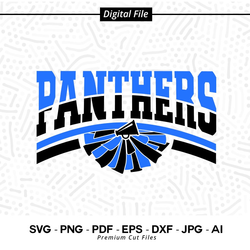 Panthers Svg - Etsy
