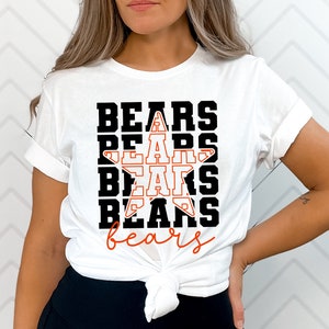 Stacked Bears SVG Bears Mascot Svg Bears Svg Bears School - Etsy
