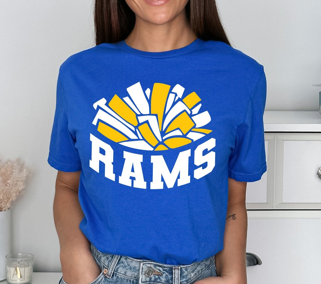 Buy Rams SVG Rams Cheer SVG PNG Rams Mascot Svg Rams Pom Pom Online in ...
