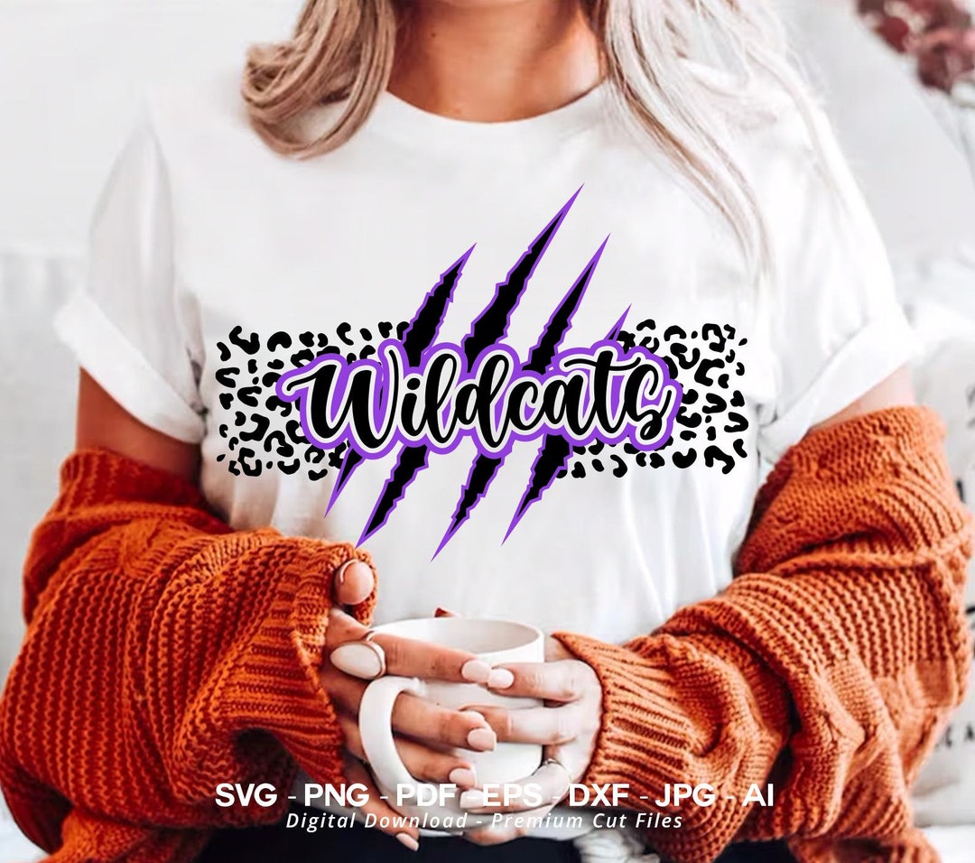 Wildcats Scratch Claw, Wildcat Paw, Wildcats, Wildcat, SVG PNG EPS ...