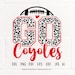 Leopard Go Coyotes SVG Coyotes Football Svg Coyotes Svg - Etsy