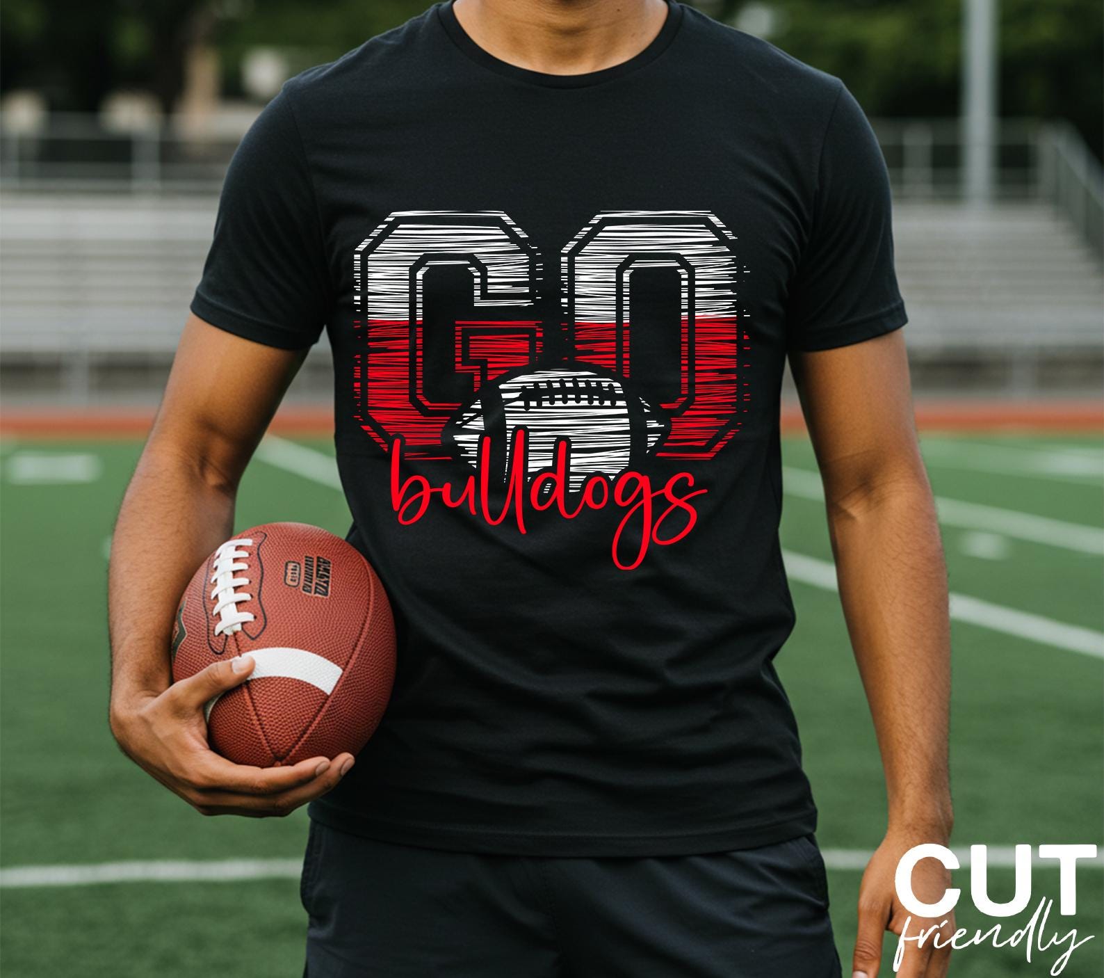 Go Bulldogs Football SVG – School Spirit Design (digital Download) - Etsy