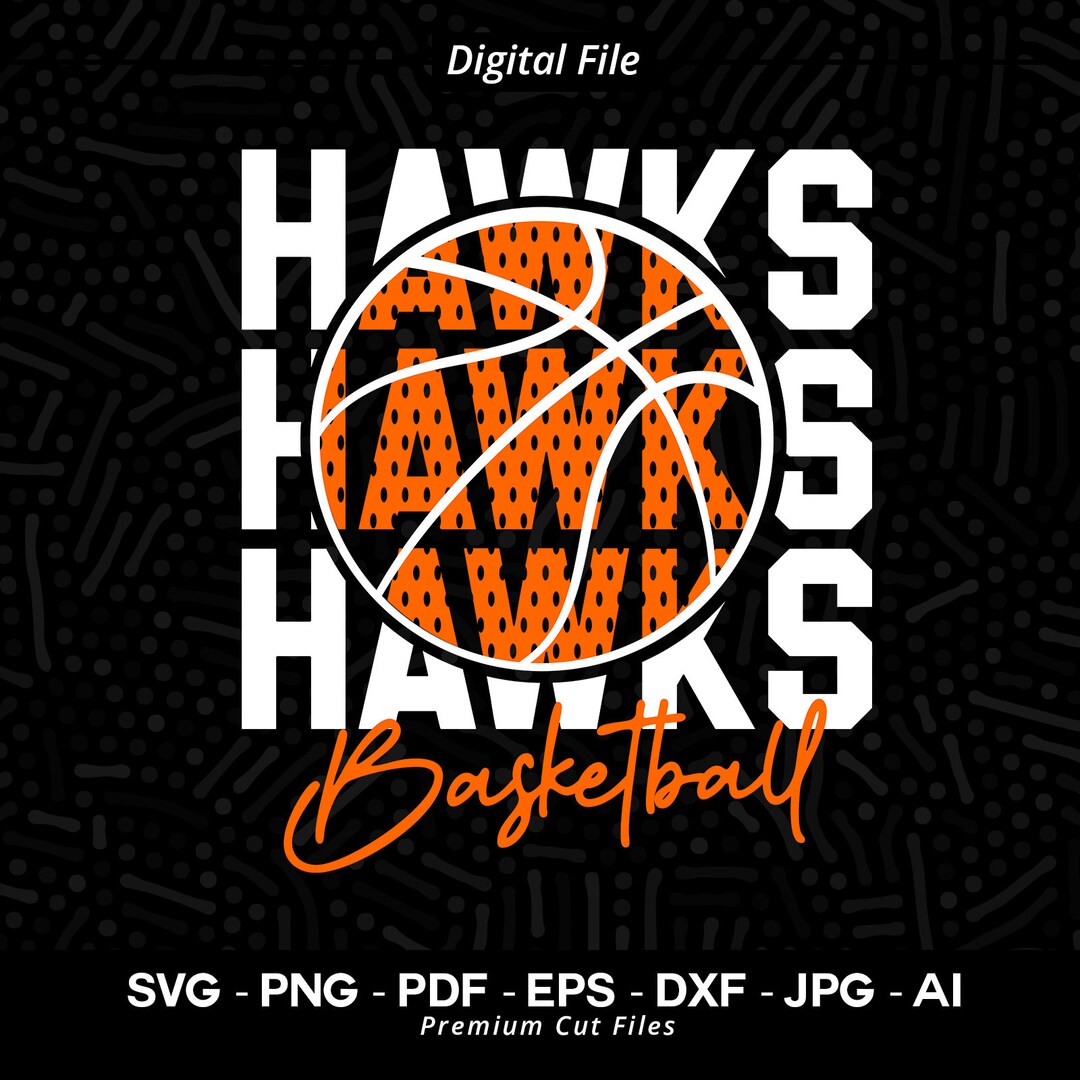 Hawk Basketball SVG, PNG, Cut File (digital Download) - Etsy