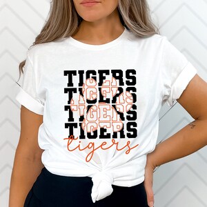 Stacked Tigers Paw SVG Tigers Mascot Svg Tigers Svg Tigers - Etsy
