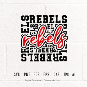 Rebel Svg, Rebel, Rebels, Svg, Png, R, Sublimation, Clipart, Cricut Svg ...