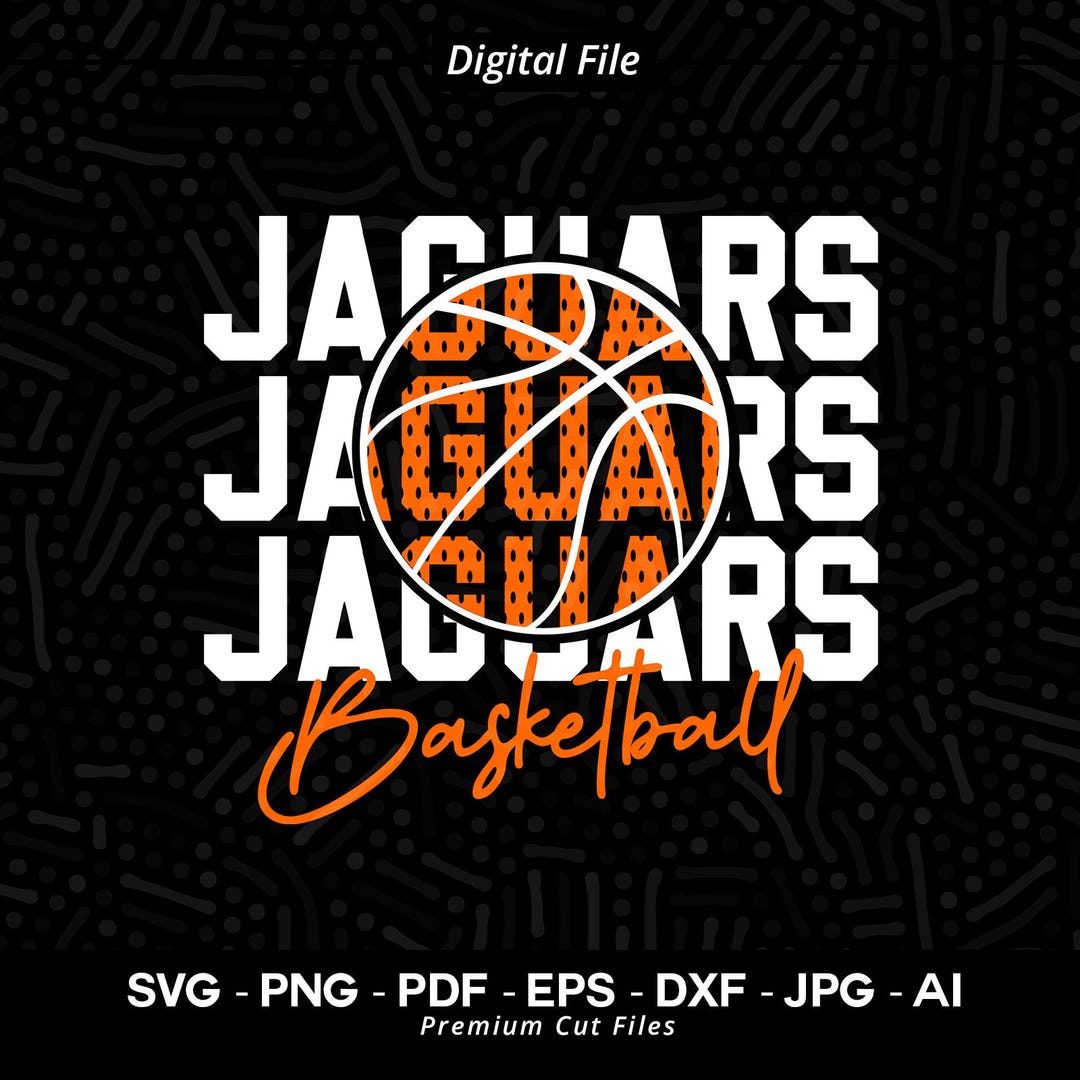 Jaguar Basketball SVG, PNG, Clipart (digital Download) - Etsy