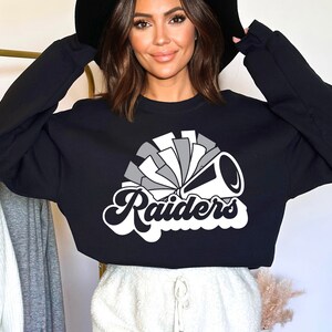 Raider Cheer Svg, Raider, Raiders, Cheer Svg, Png, Sublimation, Pom Pom ...