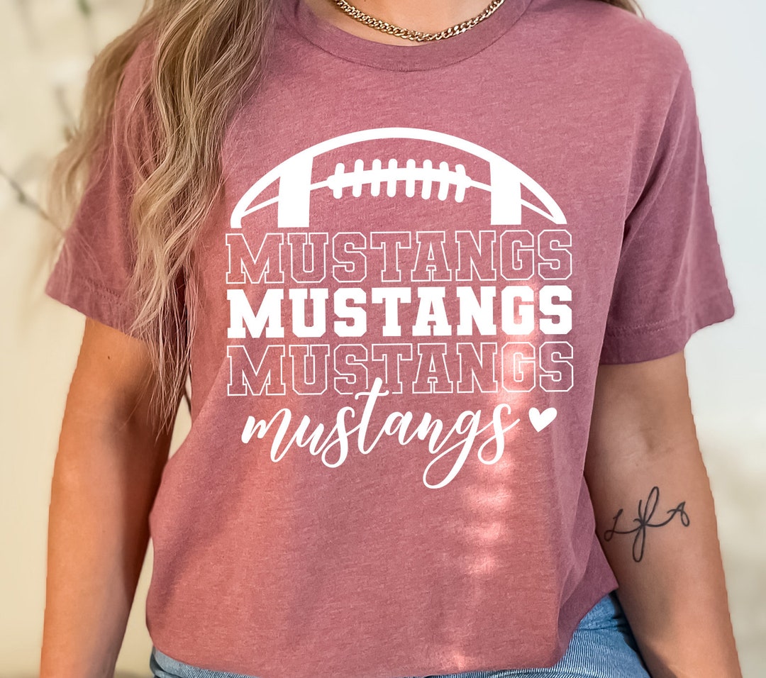 Stacked Mustangs SVG Mustangs Mascot Svg Mustangs Svg - Etsy