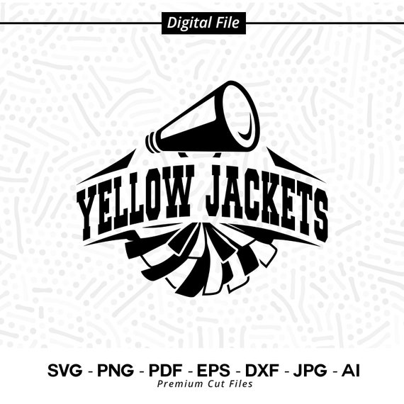 Yellow Jackets Arched Svg Files