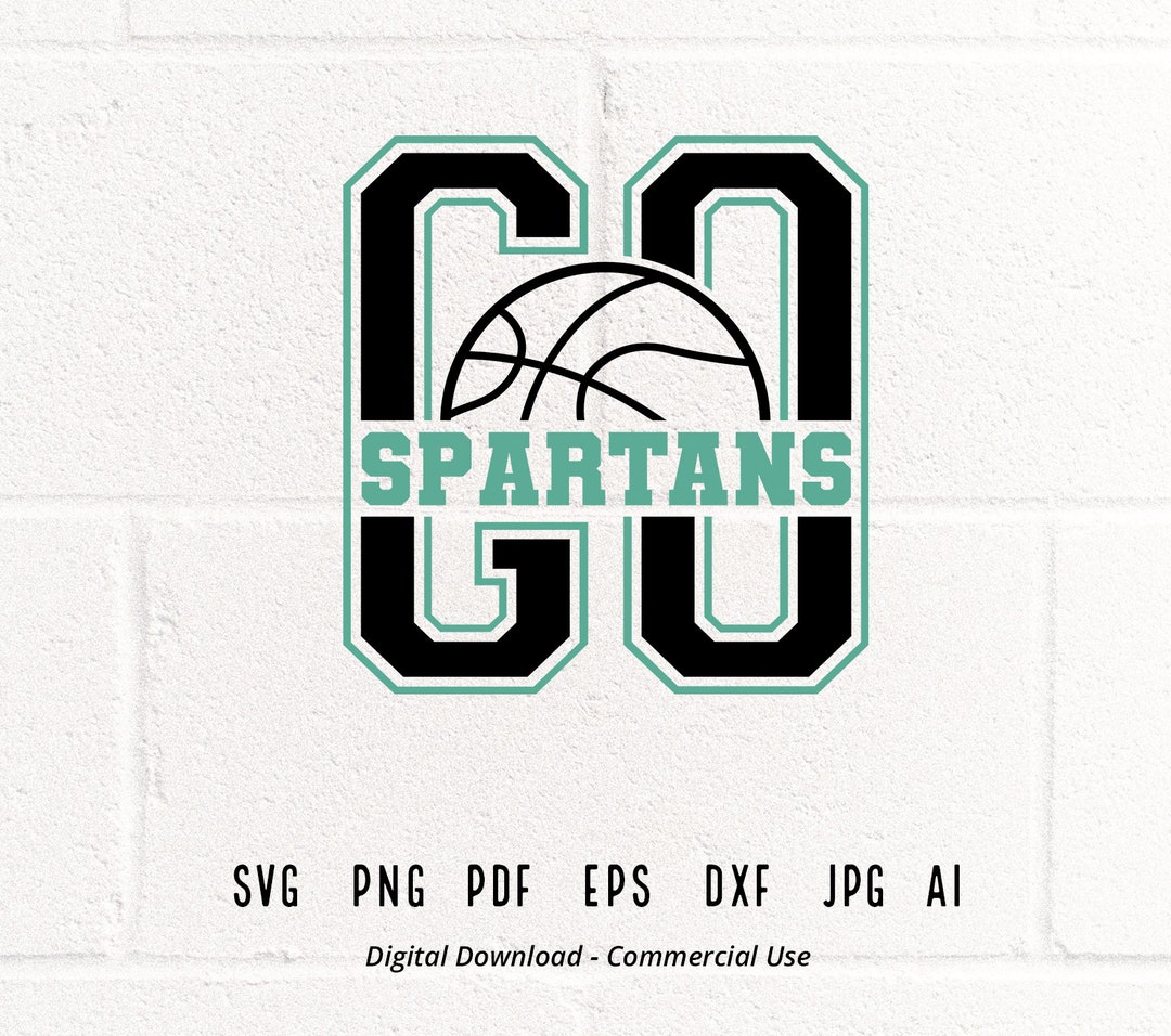 GO Spartans SVG PNG, Spartans Mascot Svg, Spartans Svg, Spartans Cheer ...