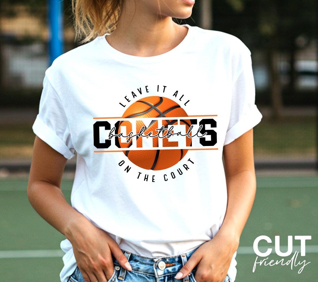 Comets Basketball PNG – Retro School Spirit Design (digital Download ...