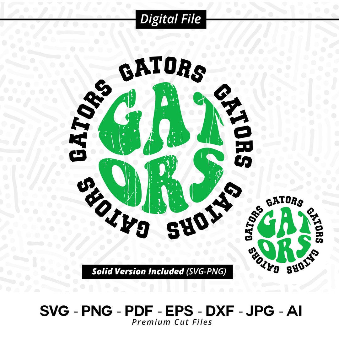 Gators SVG PNG, Gators Typography Svg, Gators Sport Logo Svg, Gators ...