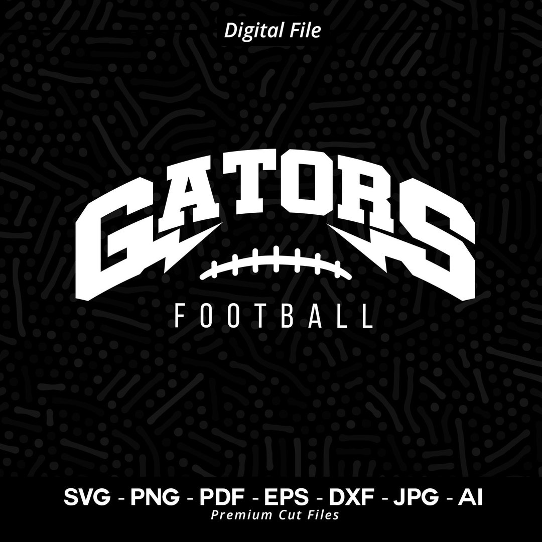 Gators Football SVG, Gators Svg, Gator Svg, Football Svg, Gators Cheer ...