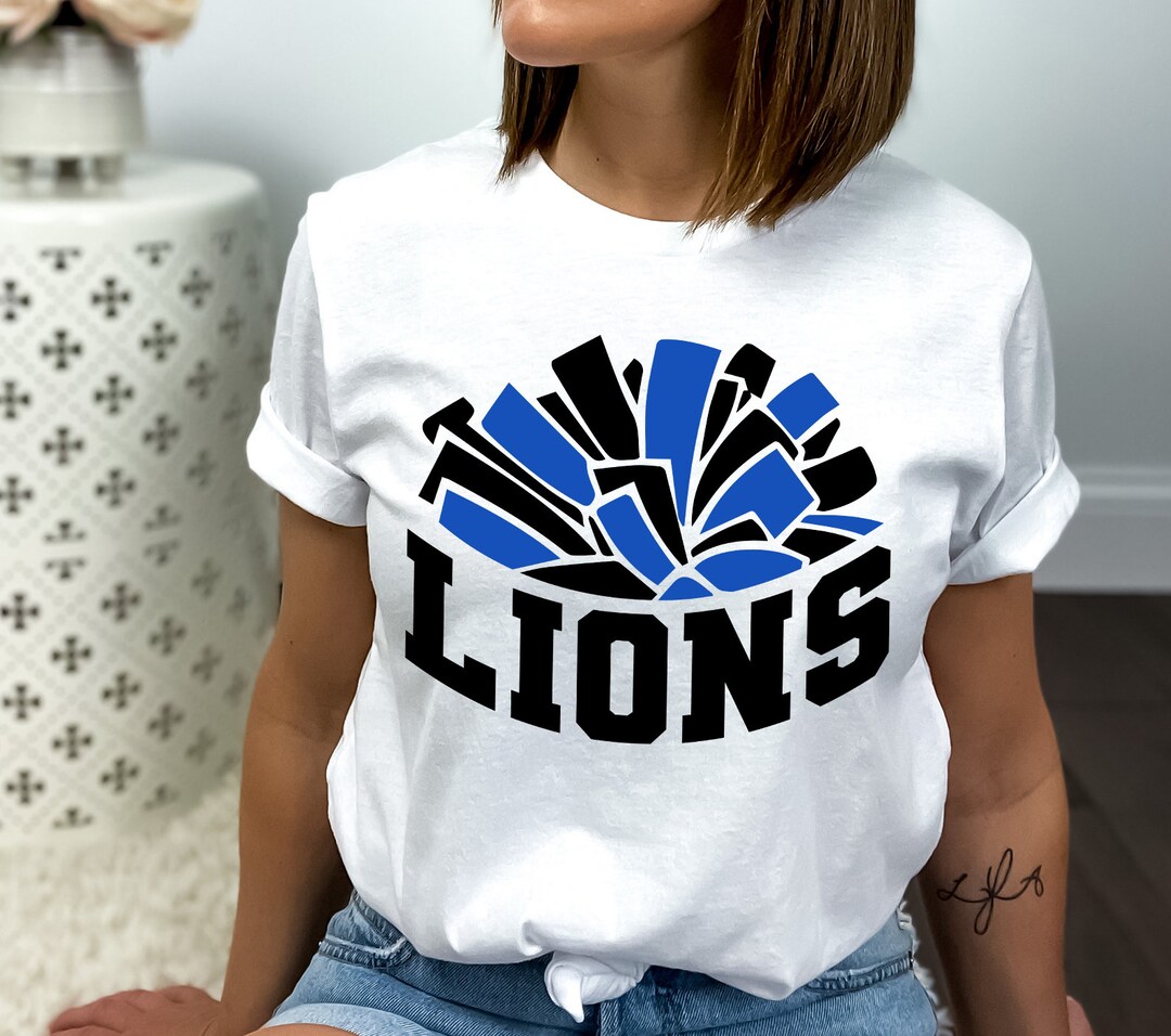 Lions Cheer SVG PNG Lions Mascot Svg Lions Svg Lions Shirt - Etsy