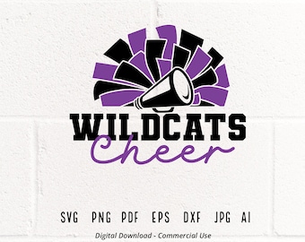 Wildcats Cheer SVG/PNG - Etsy
