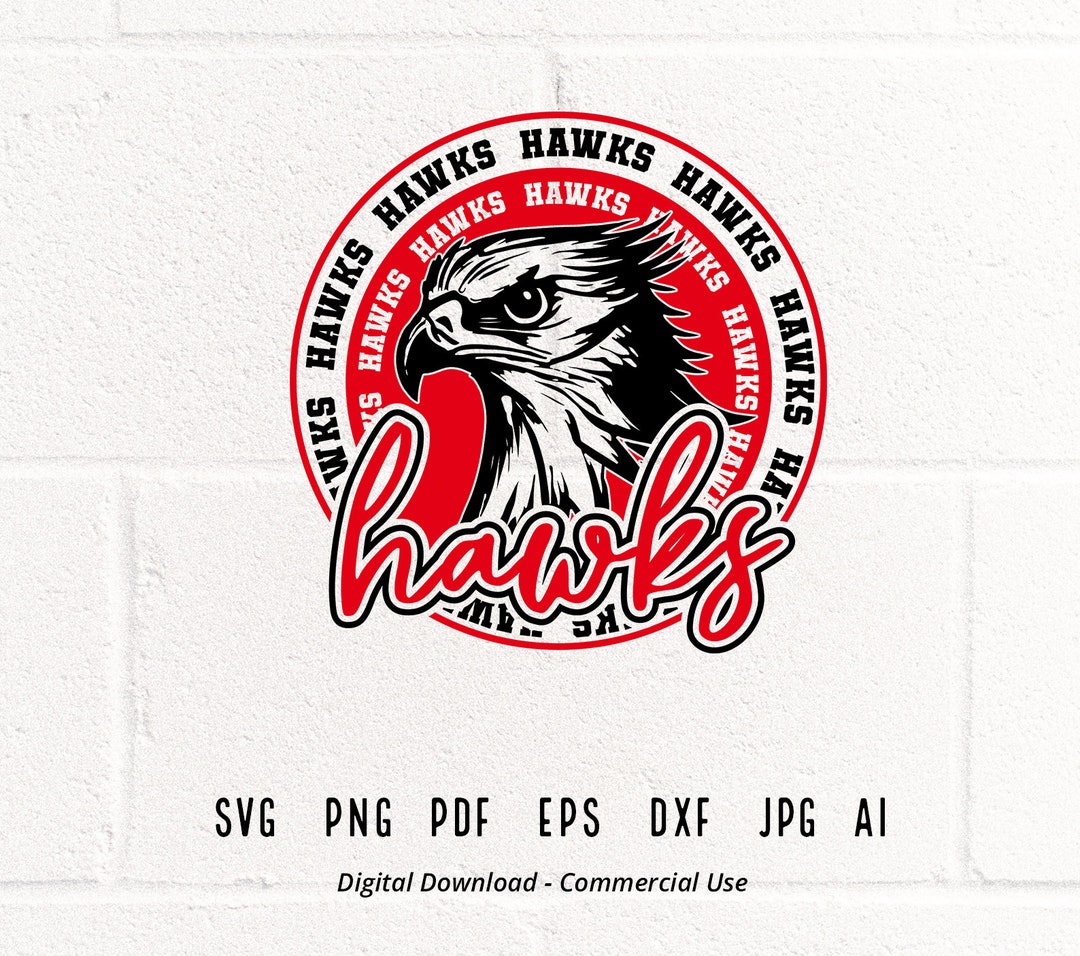 Hawk Svg, Hawk, Hawks, Svg, Png, Sublimation, Clipart, Cricut Svg, SVG ...
