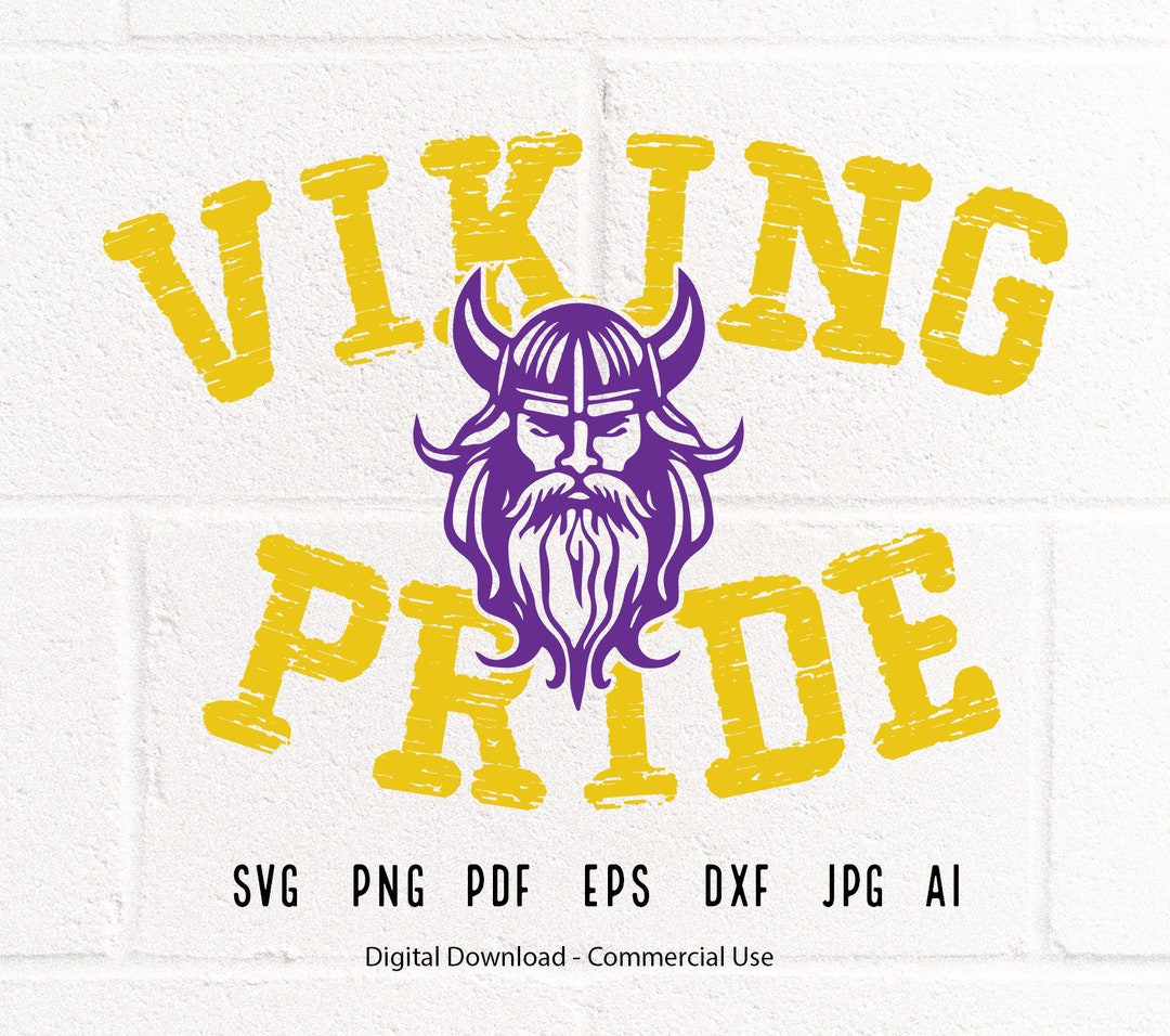Viking Pride SVG PNG, Viking Face Svg, Viking Shirt Svg, Viking Svg ...