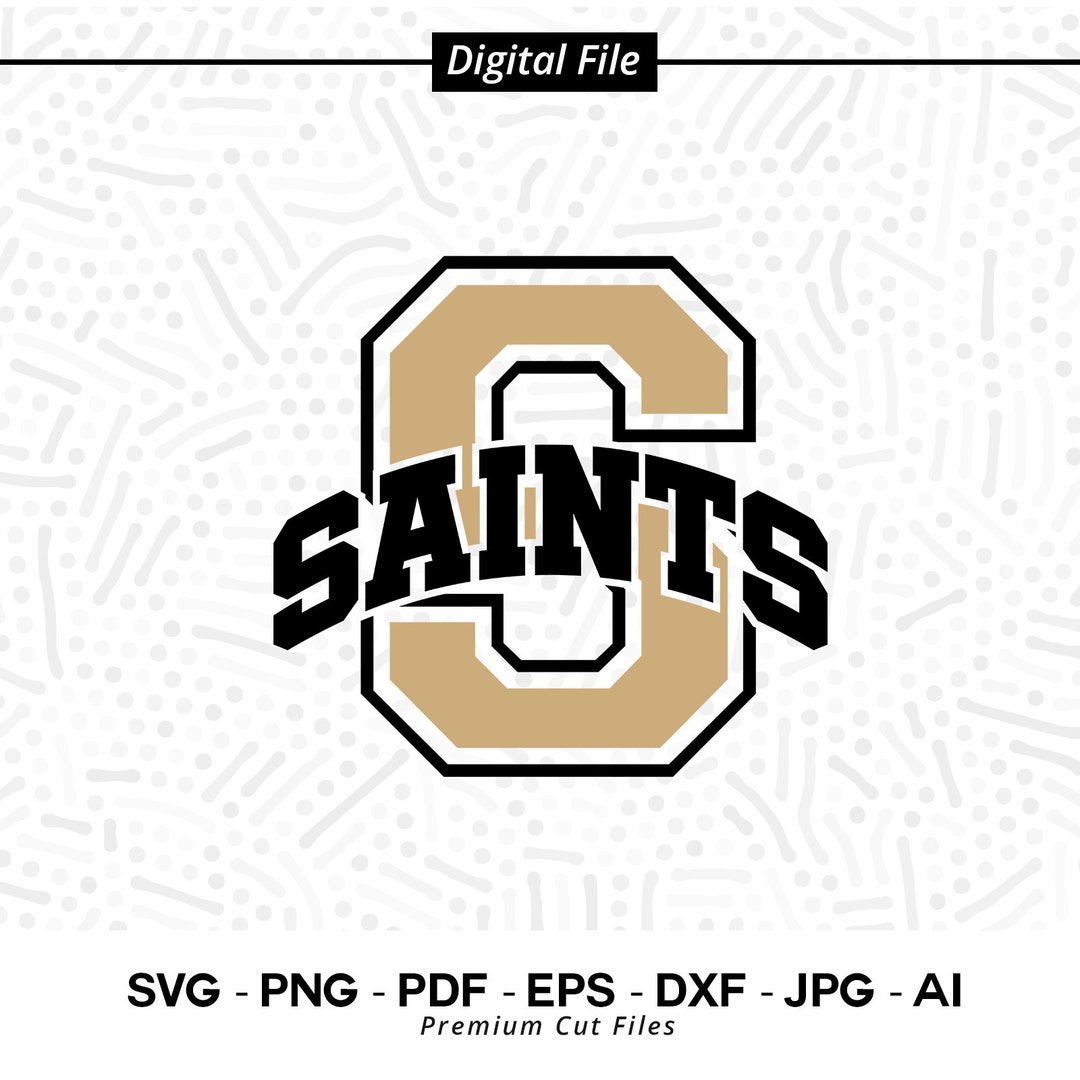 Saint Svg, Saint, Saints, Svg, Png, S, Sublimation, Clipart, Cricut Svg ...