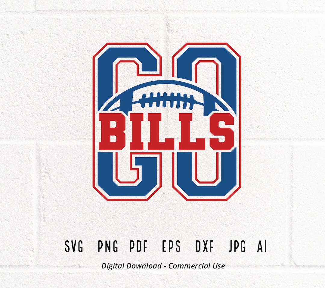 GO Bills SVG, Bills Mascot Svg, Bills Svg, Bills School Team Svg, Bills ...