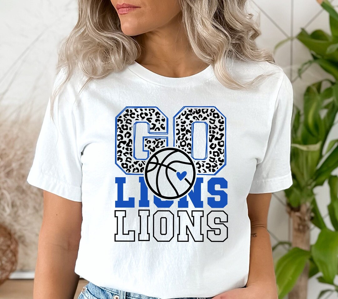 Go Lions SVG PNG Leopard Go Lions Svg Lions Mascot Svg - Etsy