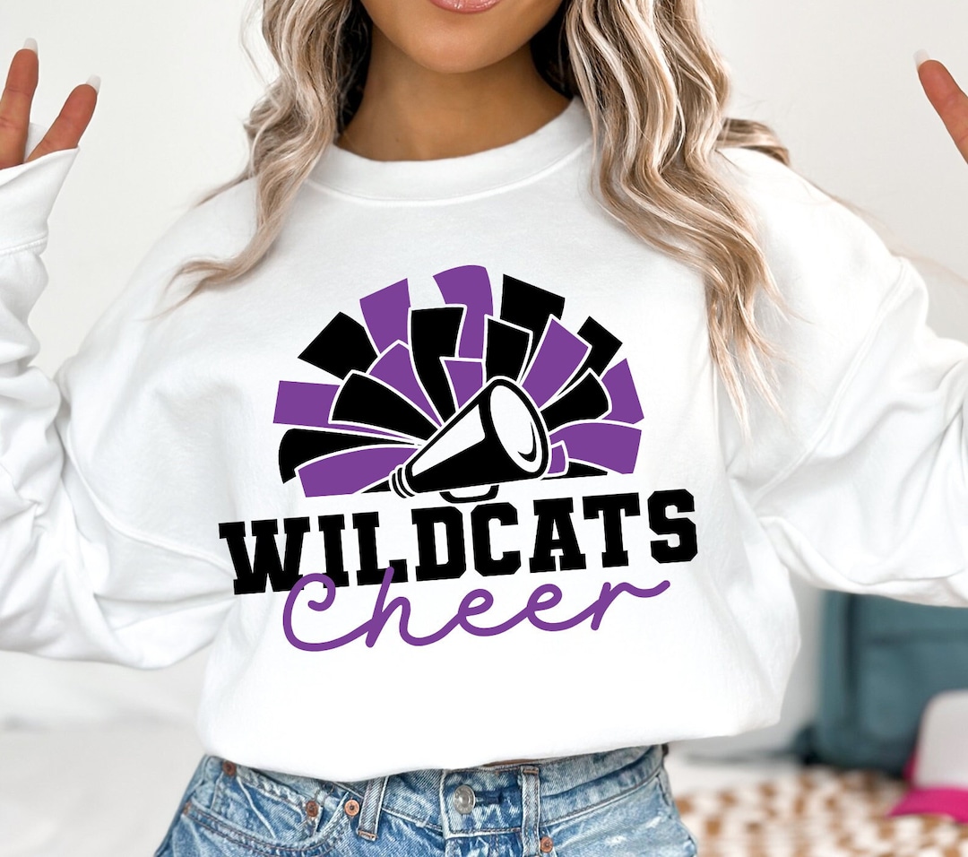 Wildcats Cheer SVG PNG Wildcats Mascot Svg Wildcats Svg - Etsy