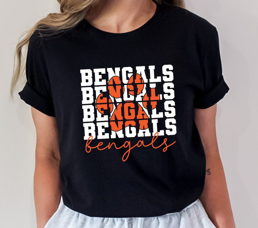 Stacked Bengals Paw SVG Bengals Mascot Svg Bengals Svg - Etsy