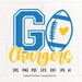Chargers SVG PNG Chargers Football Svg Chargers Svg - Etsy