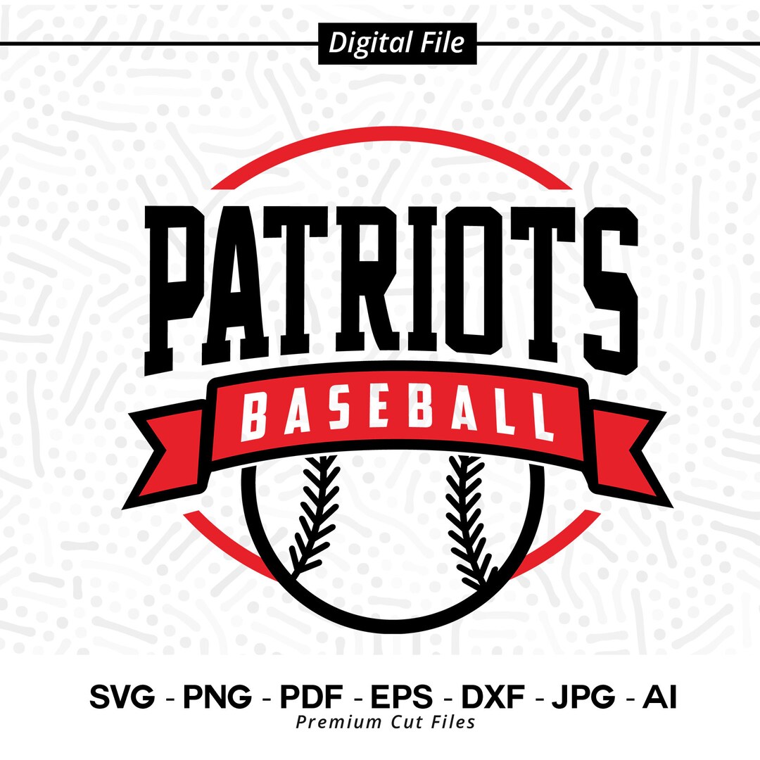 Baseball SVG PNG, Patriots, Baseball, Svg, Patriot Baseball, Patriot ...