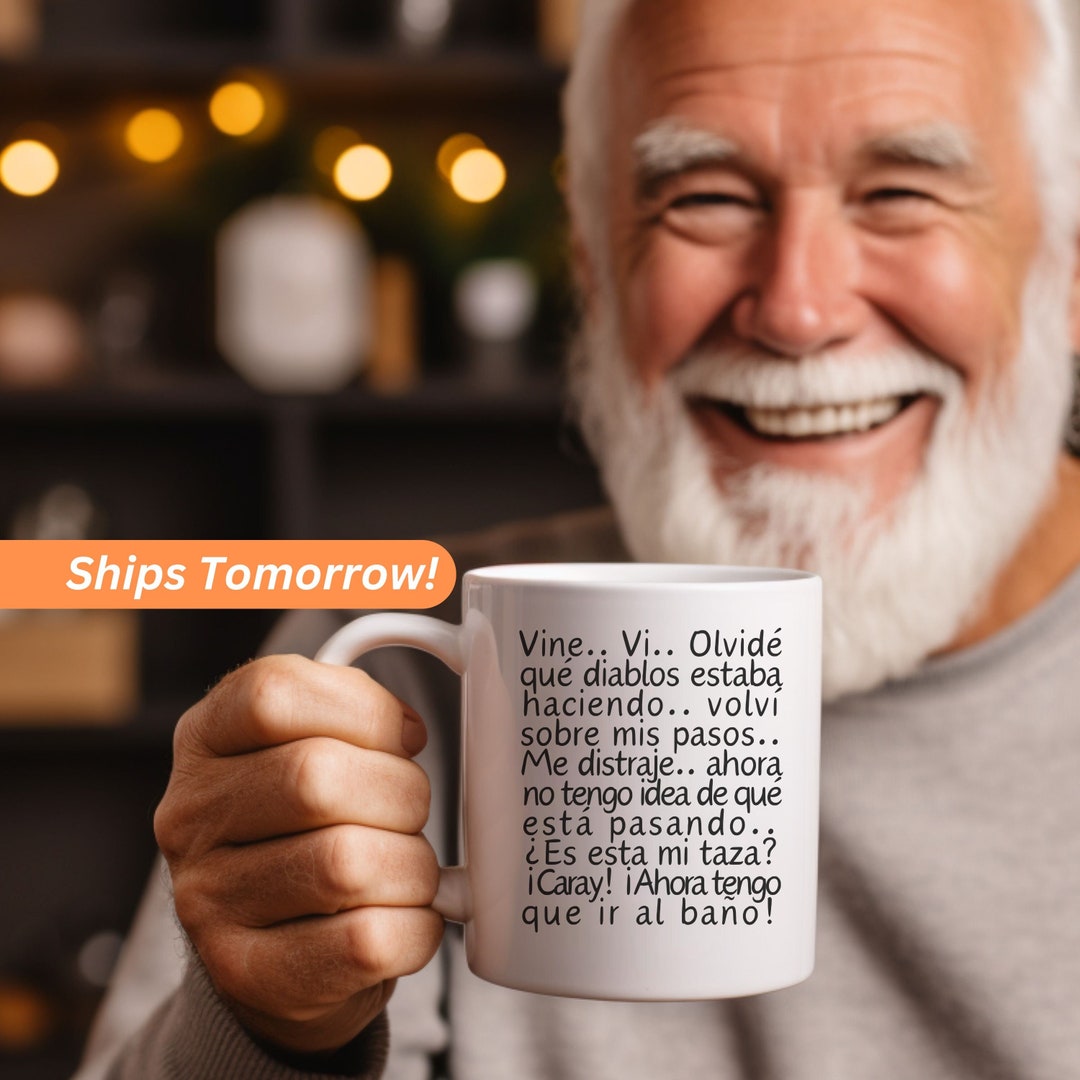 Espanol Funny Mug Spanish Gift Mug for Office Worker Gift for Old ...