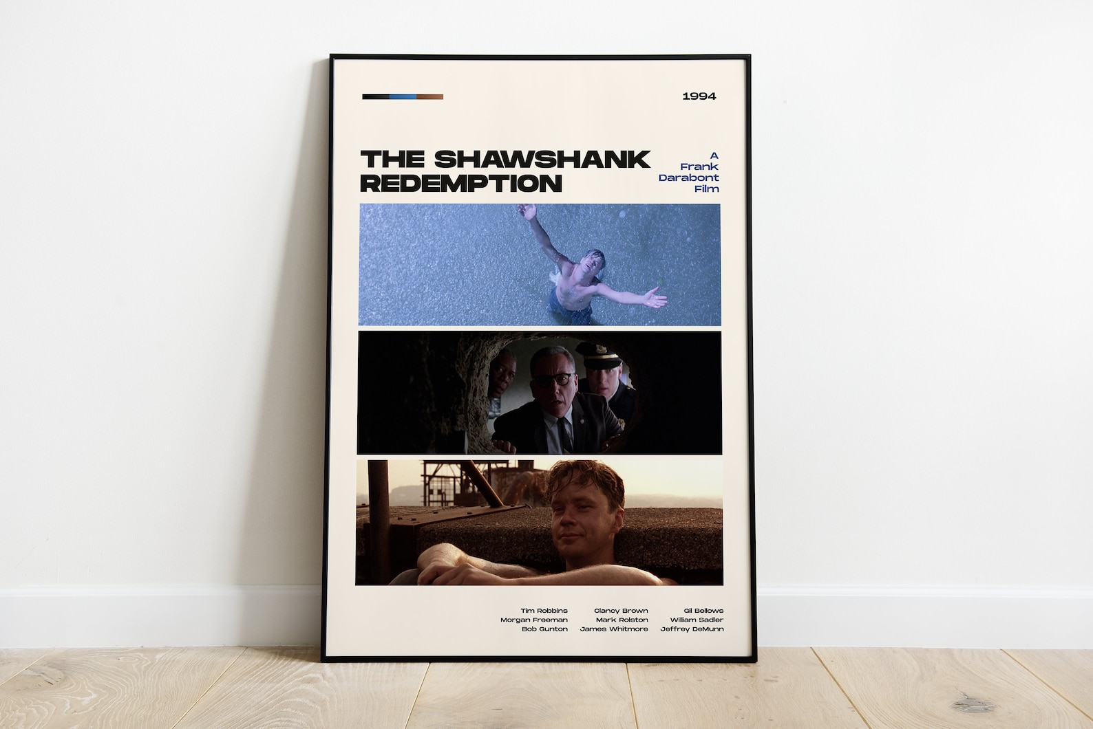 The Shawshank Redemption Movie Poster, Modern Movie Poster Print, the ...