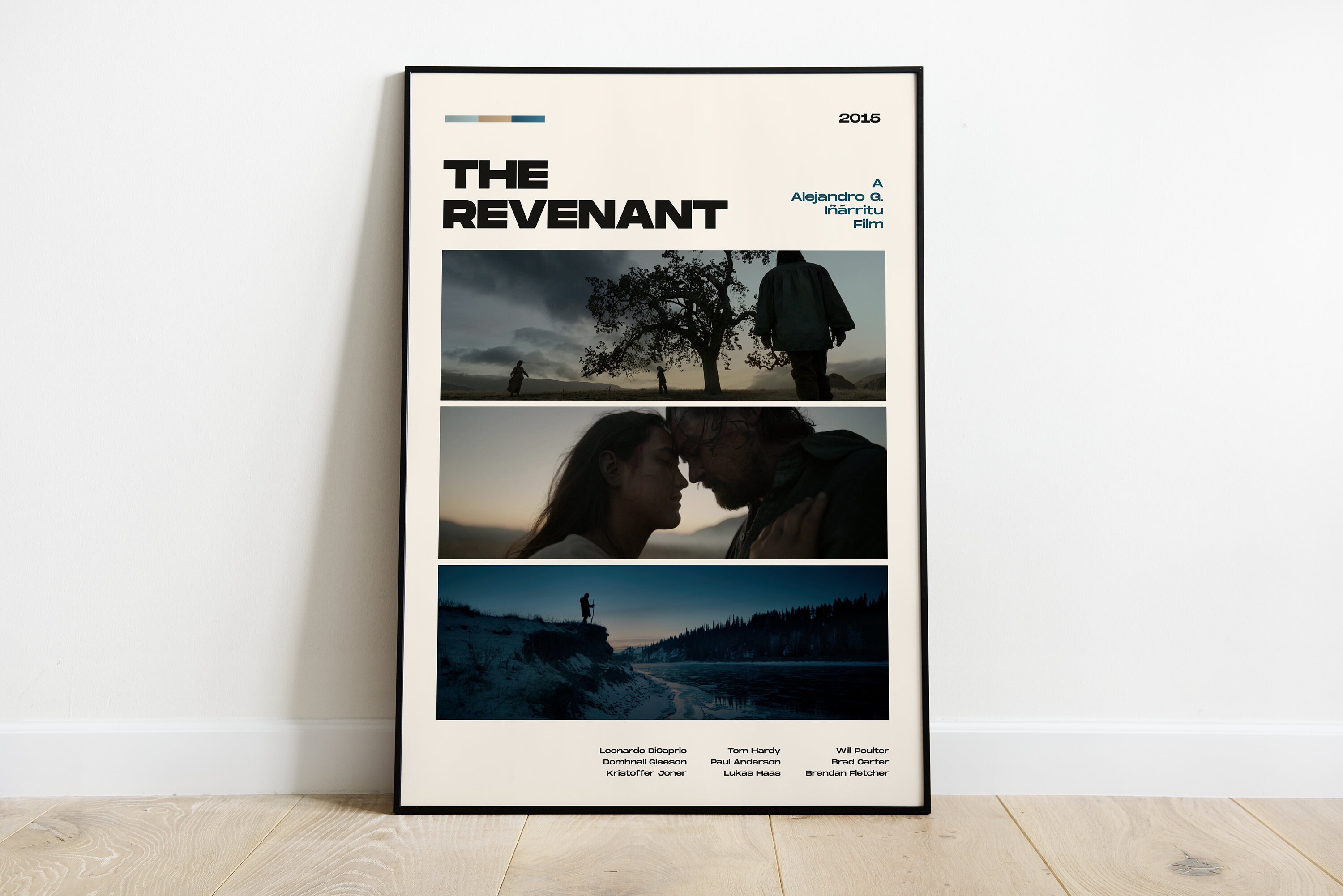 The Revenant Movie Poster The Revenant' Poster, Picture, Metal Print,