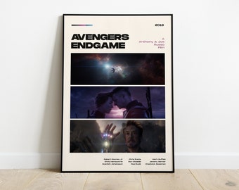 Avengers Endgame Movie Poster Download - Etsy