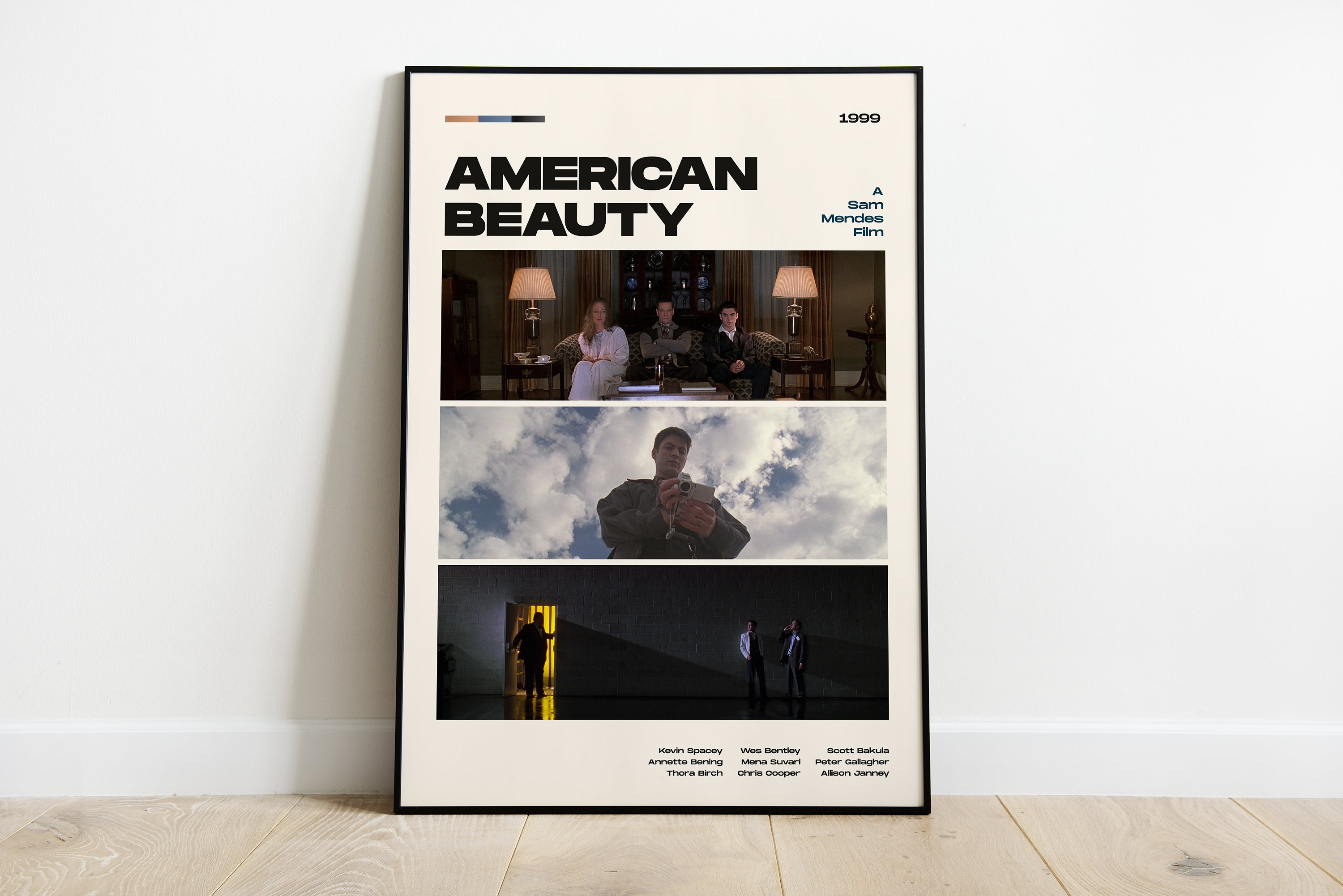 American Beauty Movie Poster, Modern Movie Poster Print, American ...