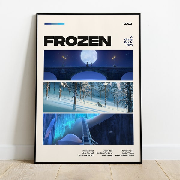 Frozen Poster - Etsy