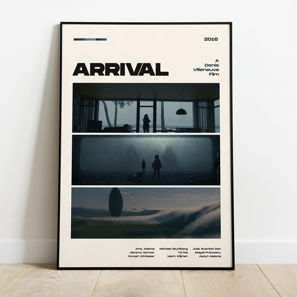 Modern Movie Poster - Etsy