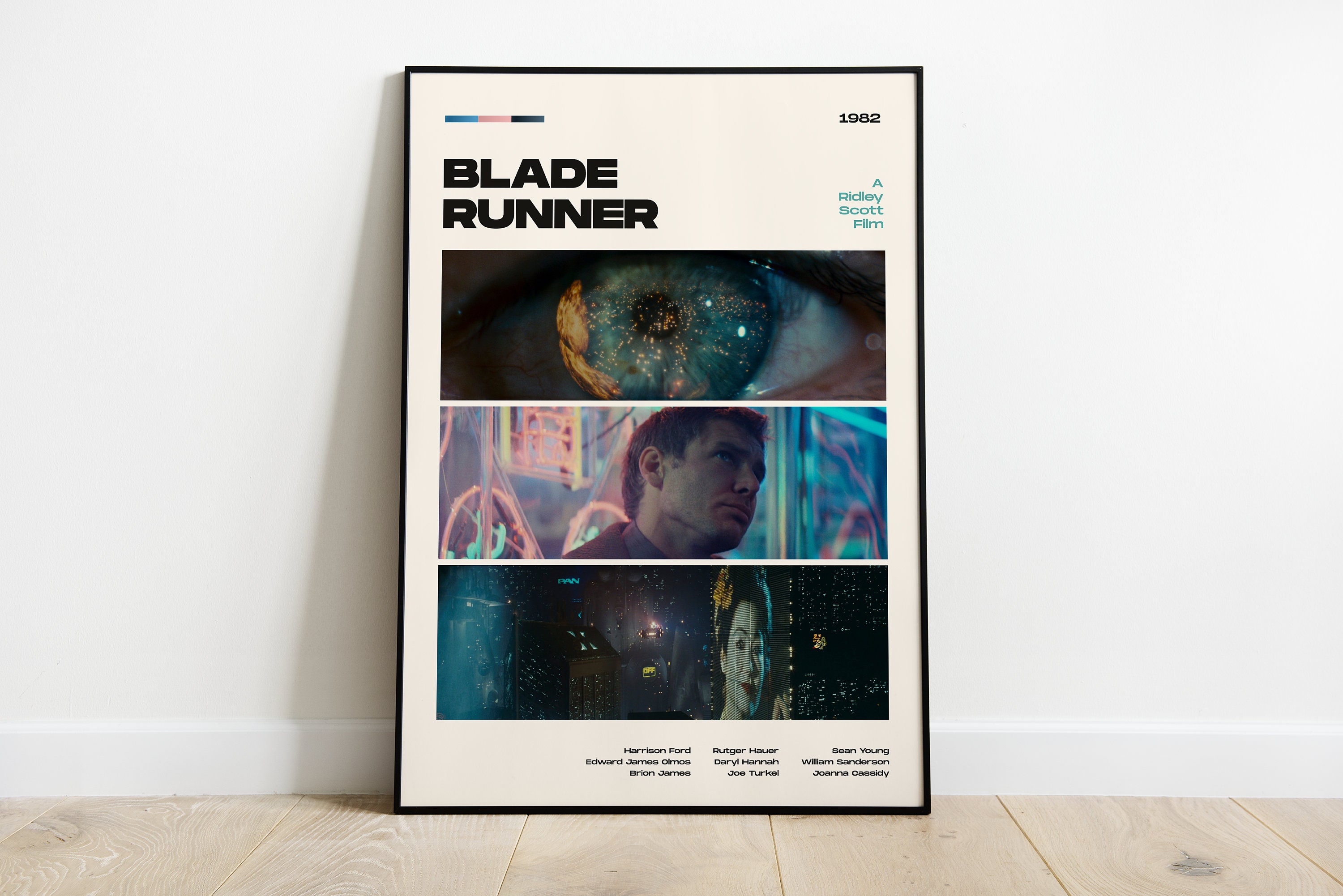 Blade Runner Movie Poster, Modern Movie Poster Print, Blade Runner ...