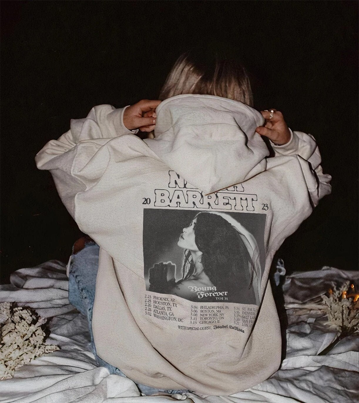 Nessa Barrett Young Forever Tour 2023 Vintage Shirt Nessa Etsy
