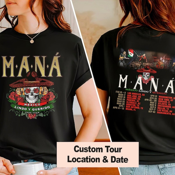 Mana Band Tour Shirt - Etsy