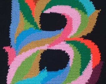 Momma's J.A.M. Pack Crochet Word Charts Neon Retro Totally 80's ...